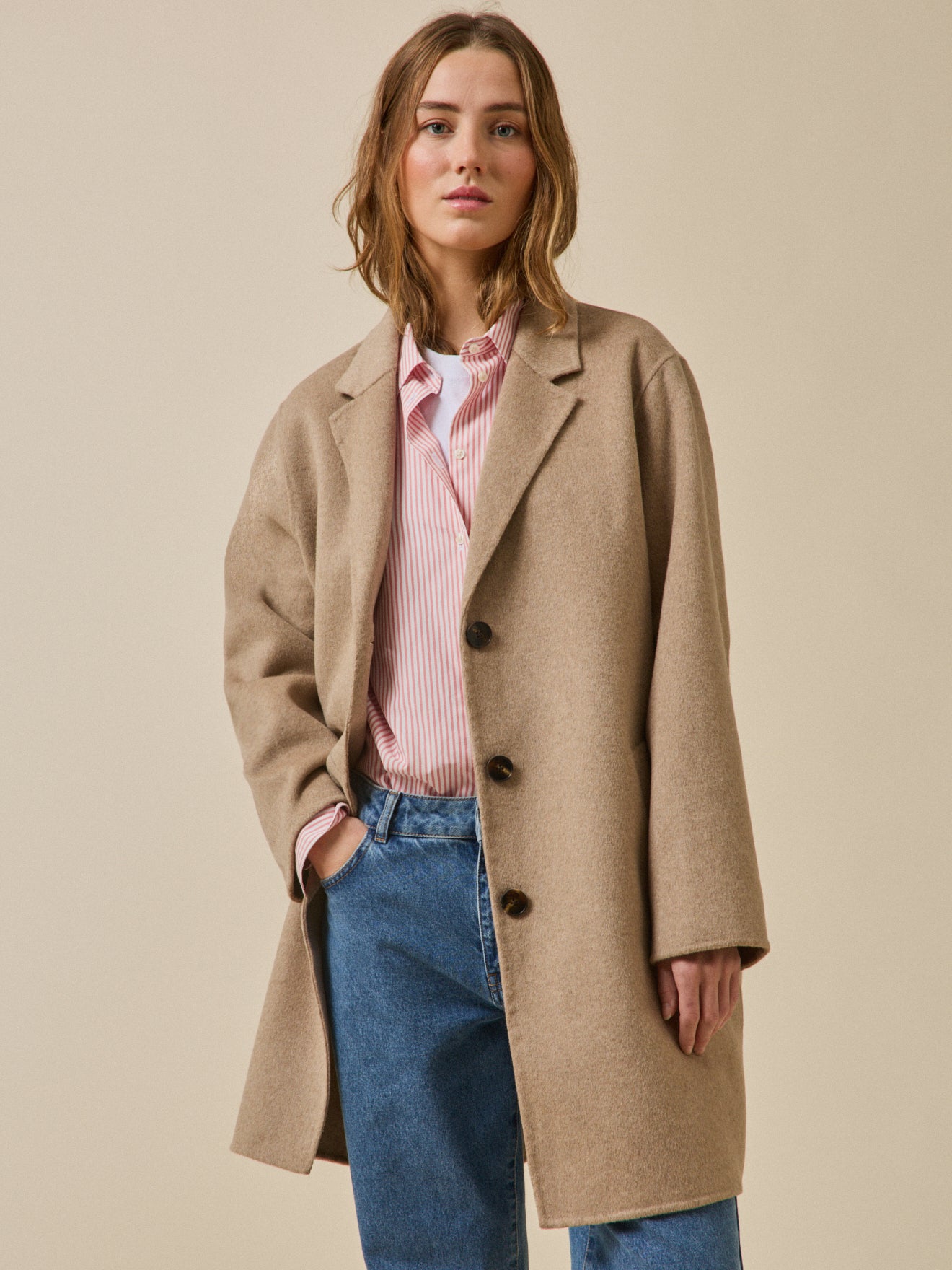 Manteau lainage double face femme - Cyrillus COM