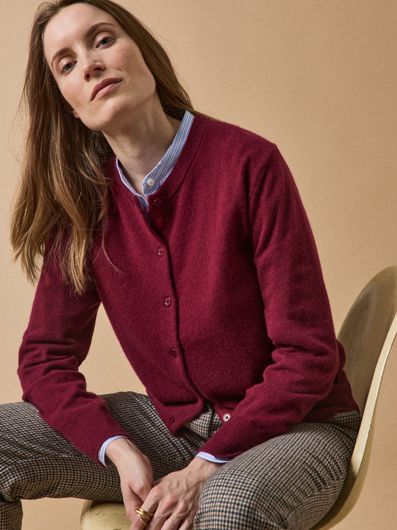 Women's button cardigan - The Cashmere Collection - Cyrillus COM