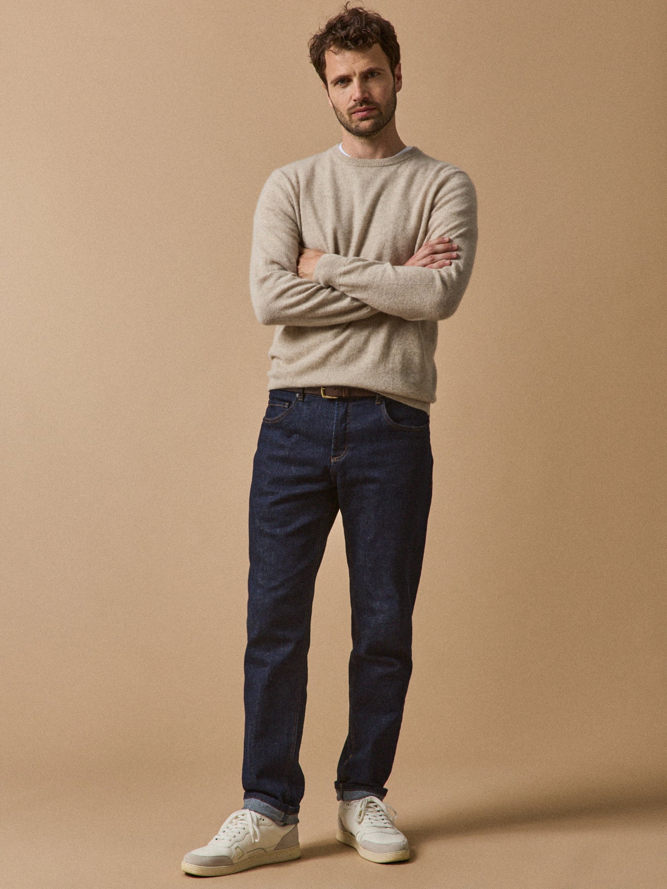 Men's round-neck sweater - The Cashmere Collection - Cyrillus COM