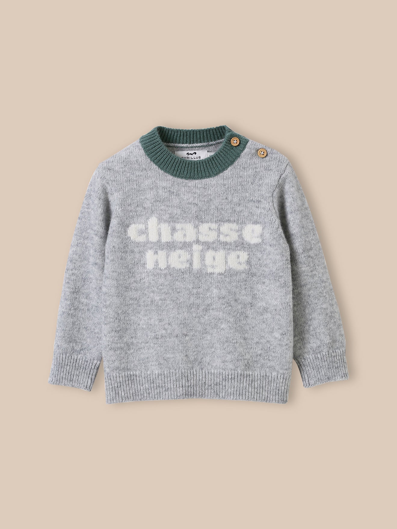 Baby's wool bear sweater - Cyrillus COM