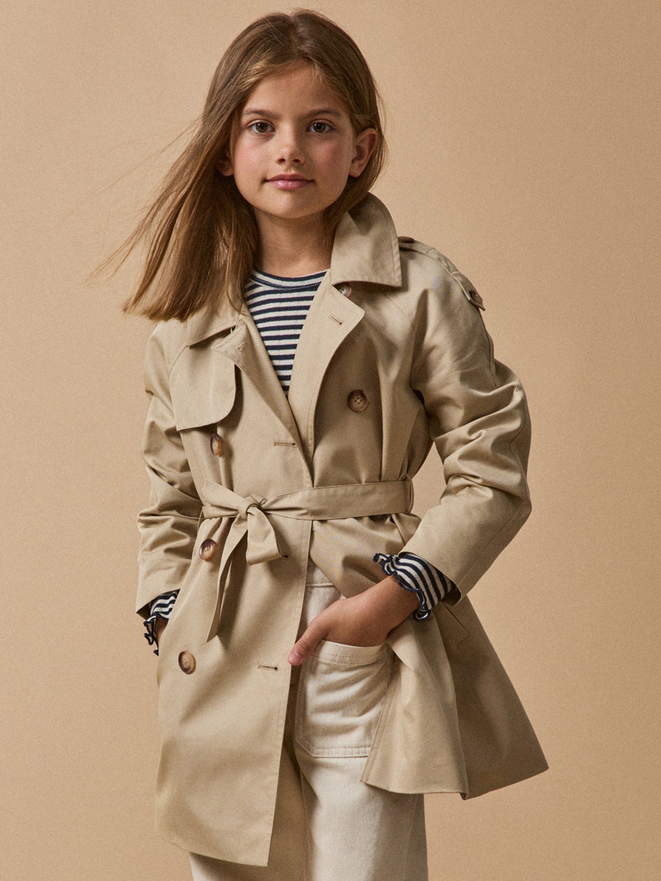 Girl's iconic trench coat - Cyrillus COM