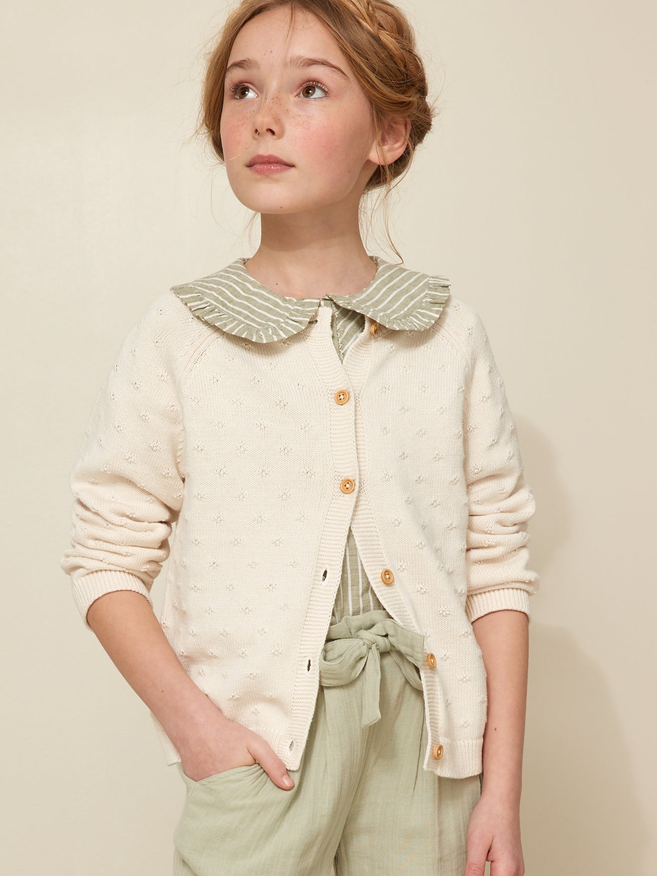 Girl's patterned cardigan - Cyrillus COM